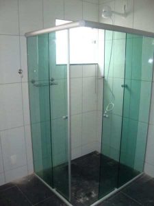 BOX DE VIDRO VERDE TEMPERADO (11) 9 7120-6226